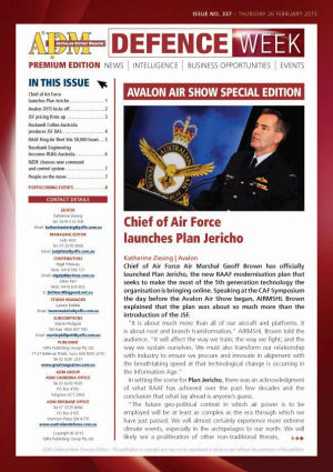 Defence Week Premium 337 PDF versions - Australian Defence Magazine