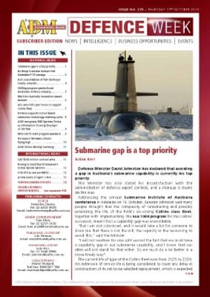 Defence Week Premium 275 PDF versions - Australian Defence Magazine