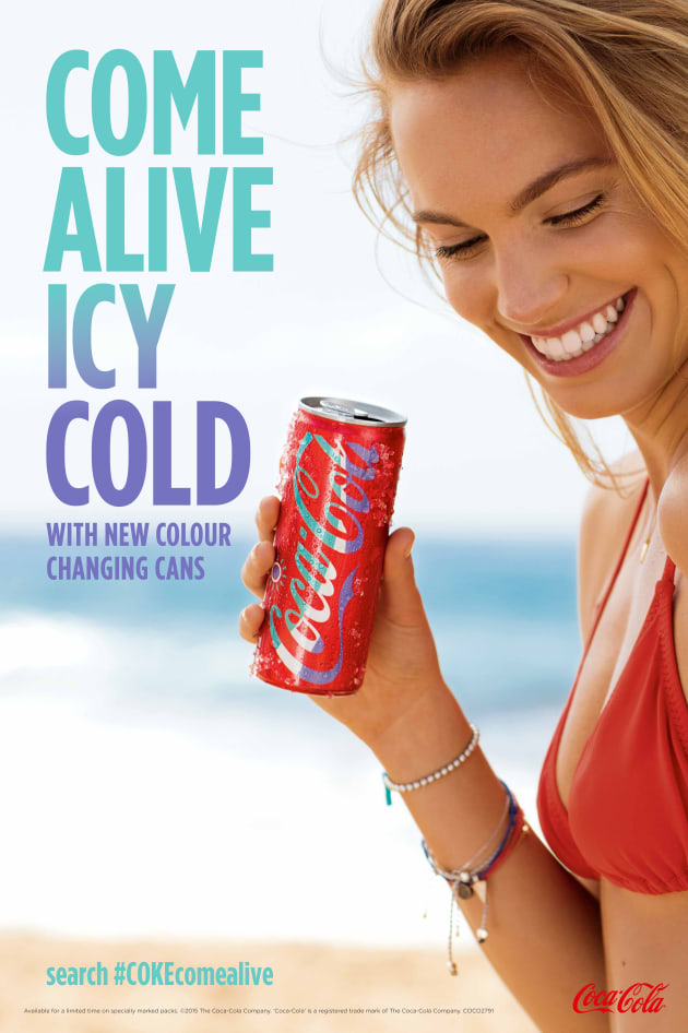 Coca-Cola in multimillion-dollar "colour changing" packaging push - AdNews