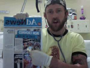 EXPOSED: The Fully Sick Rapper reads AdNews - AdNews