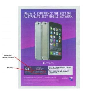 Telstra rapped by the ACCC for misleading iPhone ads - AdNews