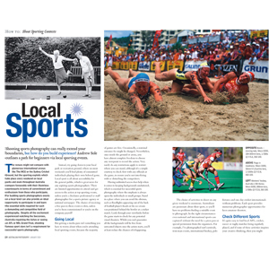 How to shoot sporting contests - Australian Photography