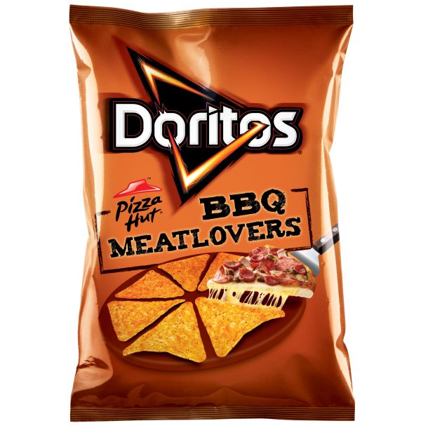 Doritos and Pizza Hut launch Meatlovers-flavoured corn chips - Food ...