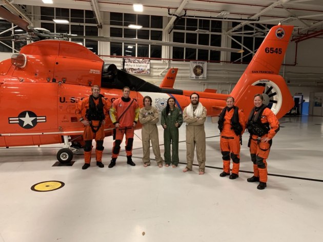 Coast Guard Aircrew Rescues Three From Disabled Sailboat Au