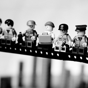 Famous Photos Recreated in Lego - Australian Photography