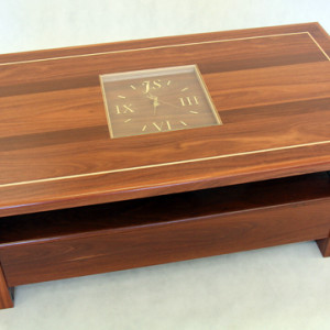 Coffee Table with Clock - Australian Wood Review