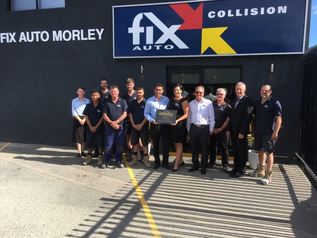 Gold status achieved by Fix Auto Morely - Australasian Paint & Panel