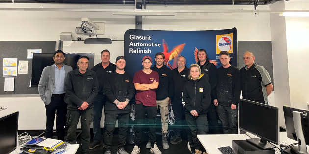 Sheen Panel Service apprentices undertake Glasurit training ...