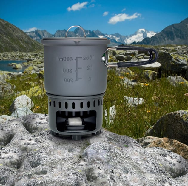 Esbit Cookset great for gram shavers - Great Walks