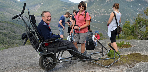All-terrain wheelchairs prove popular - Great Walks