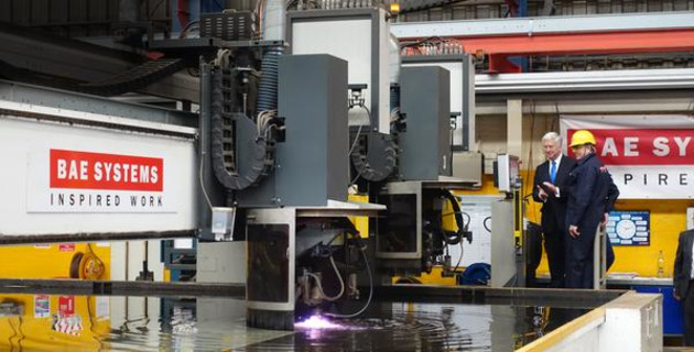 BAE Systems cuts first Type 26 steel - Australian Defence Magazine