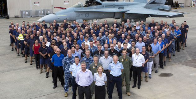Boeing milestone for Classic Hornet maintenance - Australian Defence ...
