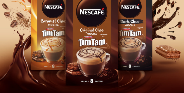 Nescafé and Tim Tam make a warming winter mocha - Food & Drink Business