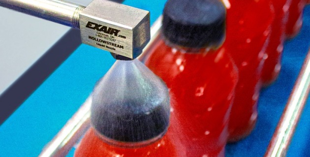 Tangential spray nozzles for cooling and washing - Food & Drink Business