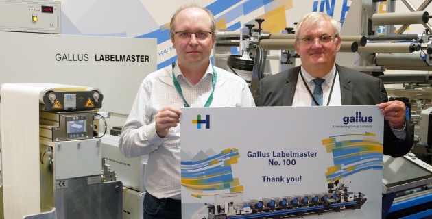 Gallus sells 100th Labelmaster - Print21