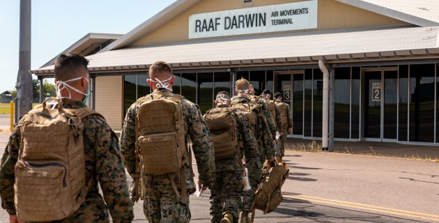 US Marines arrive in Darwin - Australian Defence Magazine