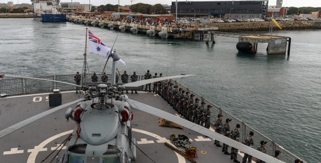 HMAS Anzac embarks on regional presence deployment - Australian Defence ...