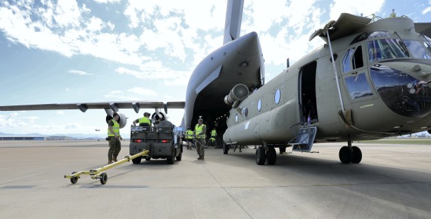 Army performs strategic lift of CH-47F - Australian Defence Magazine