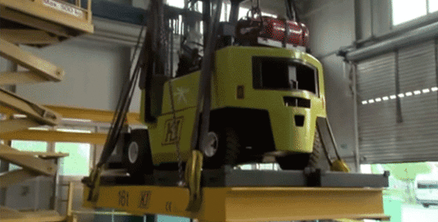 3M adhesive sticks up a forklift - Australasian Paint & Panel