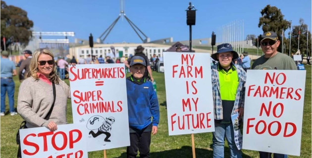 Farmers protest in nation's capital - Food & Drink Business
