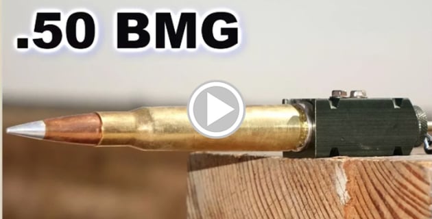 .50 BMG exploding OUTSIDE a gun - What Happens? - Sporting Shooter