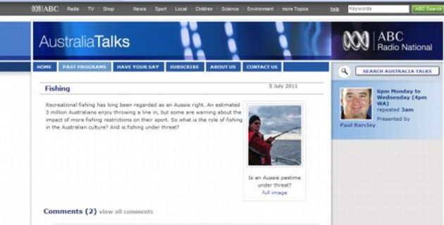 Fishing on the Radio - Fishing World