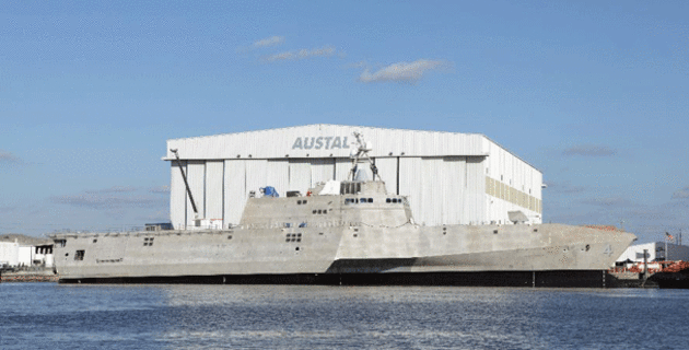 Austal's second LCS launched in US - Australian Defence Magazine
