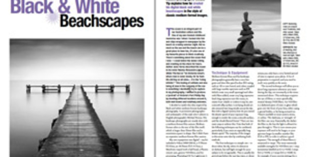 Black & White Beachscapes - Australian Photography