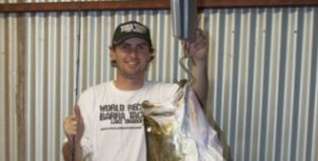 Platypus lands world record barra - Fishing World