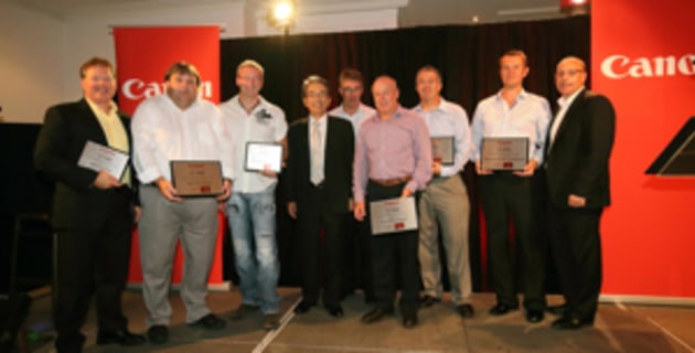 Canon awards local business partners - Print21