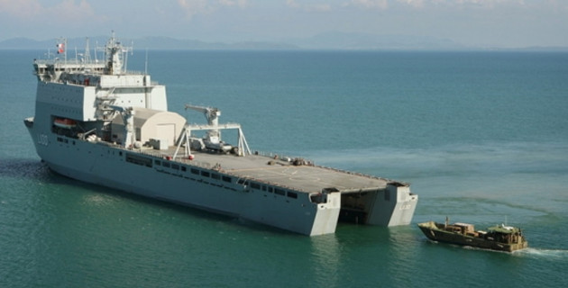 Choules conducts first amphibious exercises - Australian Defence Magazine