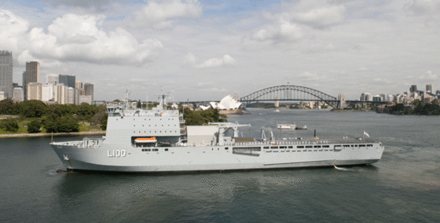 Thales and A&P Group cooperate on HMAS Choules - Australian Defence ...