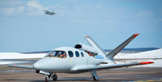 SF50 Certification Aircraft Flies - Australian Flying