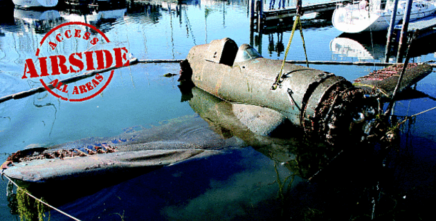 WARBIRDS: Rare Birdcage canopy Vought Corsair recovery - Australian Flying