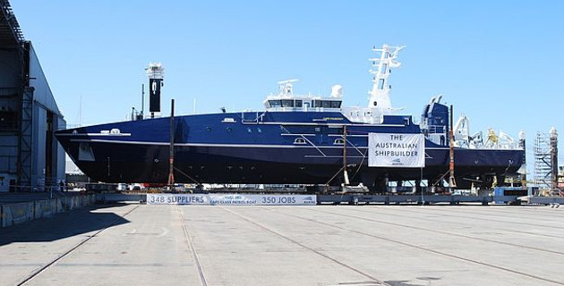 First Cape class for Navy lease rolled out - Australian Defence Magazine