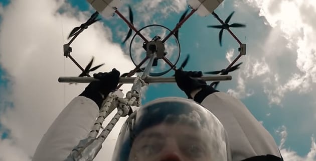 FRIDAY FLYING VIDEO: Drone Jump - Australian Flying