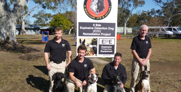 EPE successfully delivers explosive detection dog training to ...