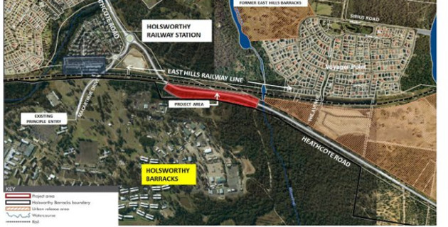 Work begins on new entry to Holsworthy Barracks - Australian Defence ...