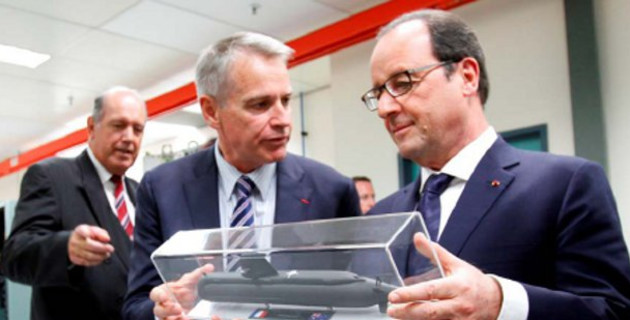 French President visits Thales Australia - Australian Defence Magazine