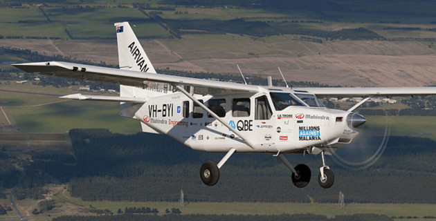 GippsAERO Re-branded as Mahindra - Australian Flying