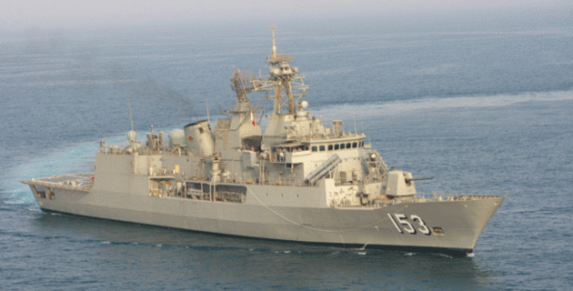 HMAS Stuart hands over maritime operations to HMAS Toowoomba ...