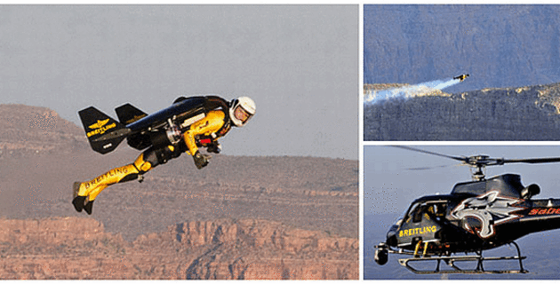Jetman Yves Rossy completes Grand Canyon flight - Australian Flying