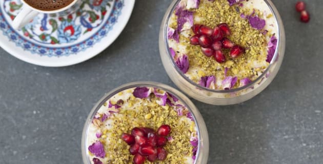 RECIPE: Somer Sivrioglu's keskul (palace pudding) - foodservice