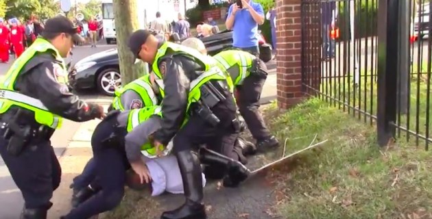 Shocking video - did reporter experience police brutality? - Capture ...