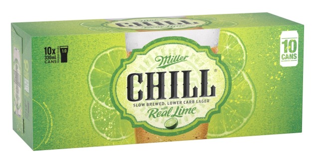 CCA launches new can for Miller Chill beers - PKN Packaging News
