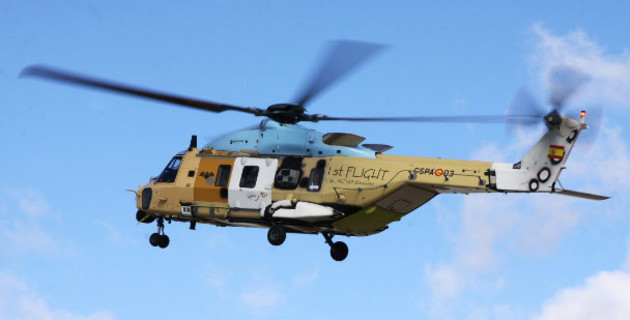 First-Spanish assembled NH90 helicopter takes flight - Australian ...