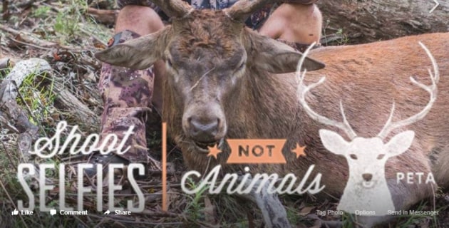 PETA's New Facebook Anti Hunter Filter Goes Viral - Sporting Shooter