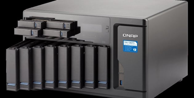 QNAP Thunderbolt 3 NAS – TVS-1282T3 - Capture magazine