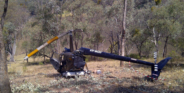 Overweight Condition Caused R44 Crash: ATSB - Australian Flying