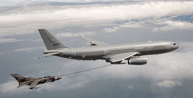 Airbus Military tanker for RAF performs first contacts with Tornado ...